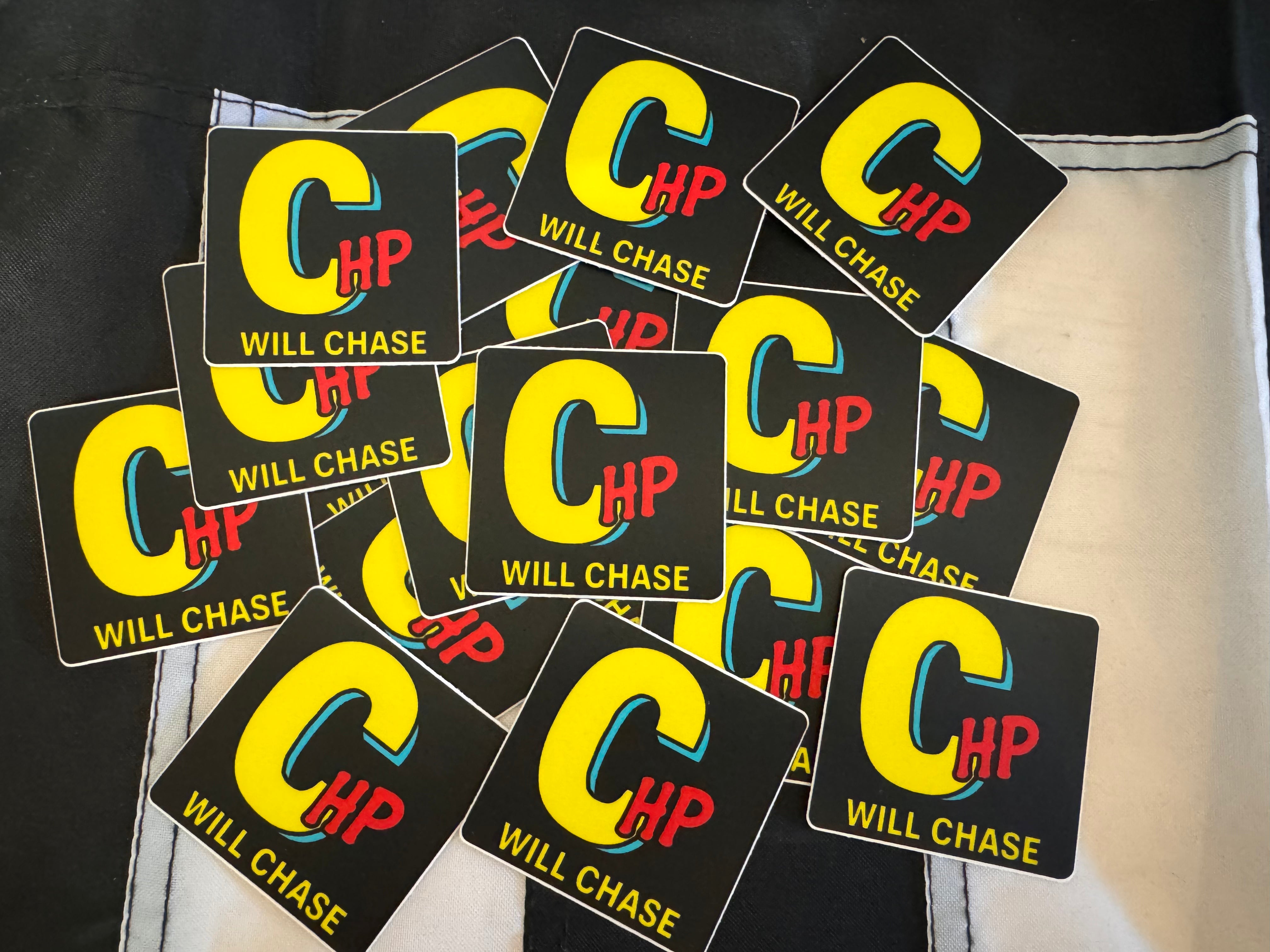 90’s Themed CHP Sticker – Felony Fish